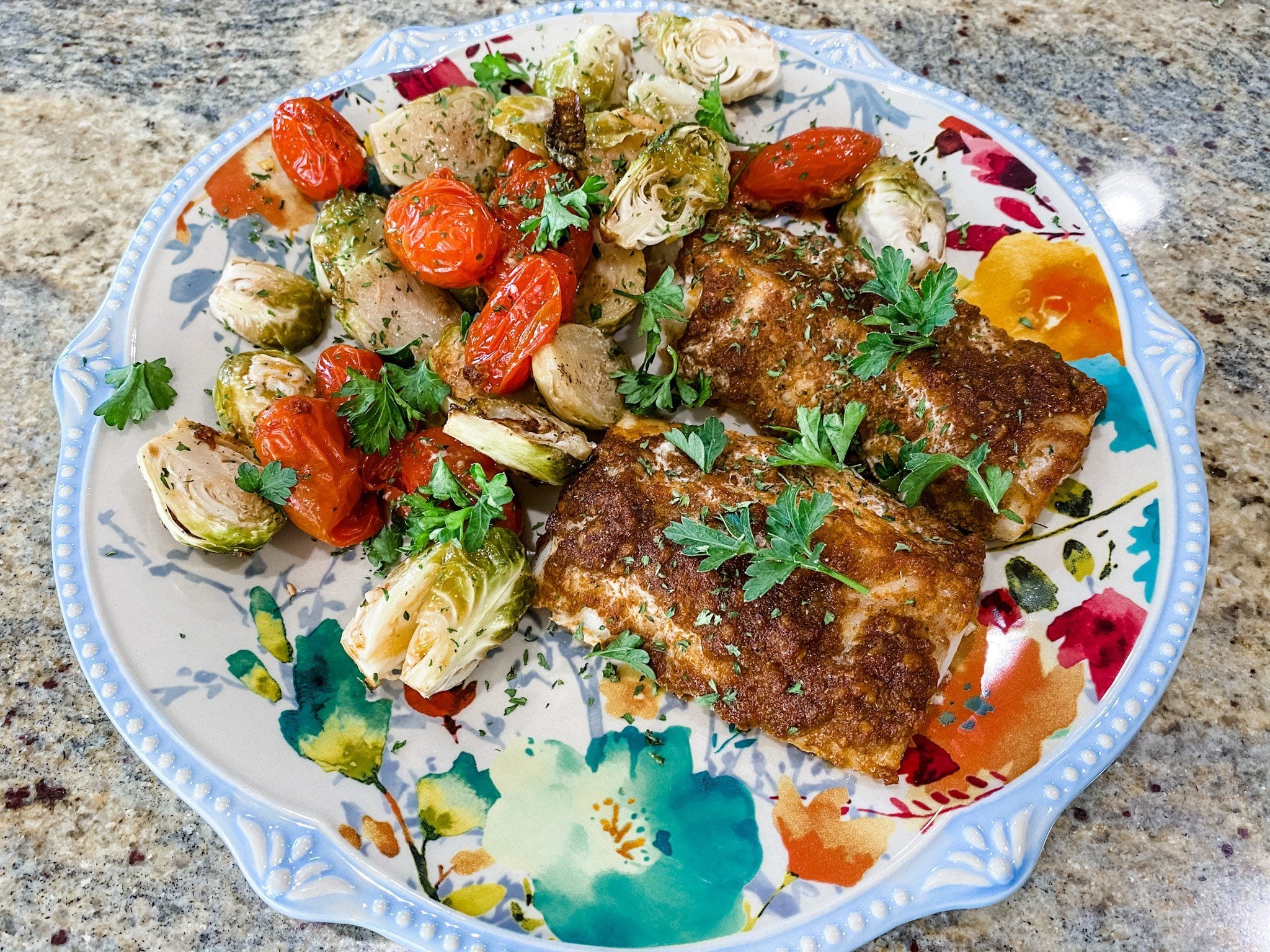 Sheet Pan Cod - Julia Pacheco