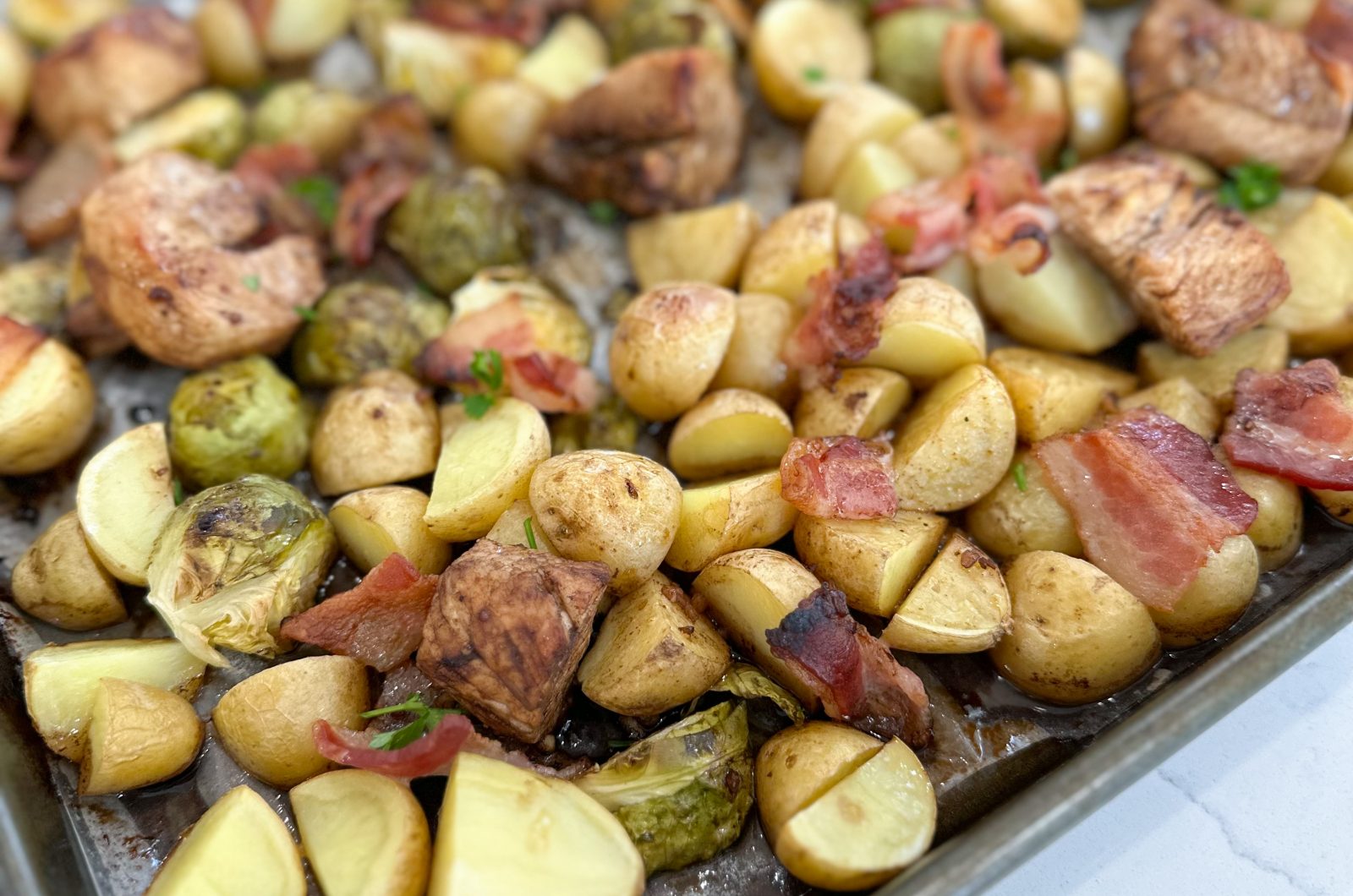 Sheet Pan Balsamic Chicken - Julia Pacheco