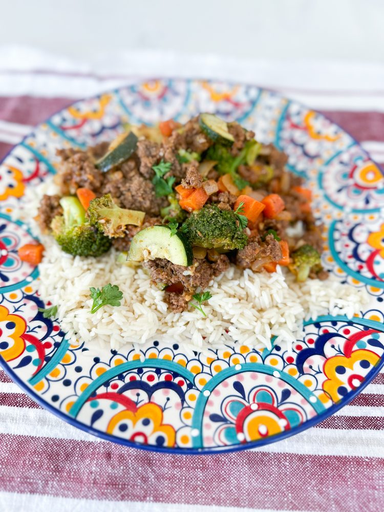 Italian Ground Beef and Vegetable Skillet - Julia Pacheco