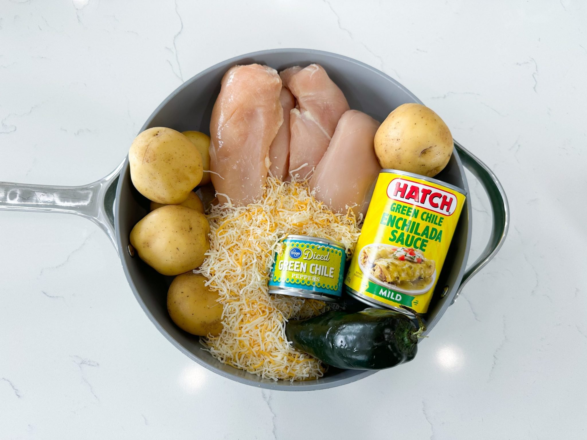 Green Chile Chicken with Potatoes - Julia Pacheco