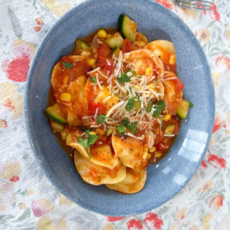 Summer Vegetable Ravioli - Julia Pacheco