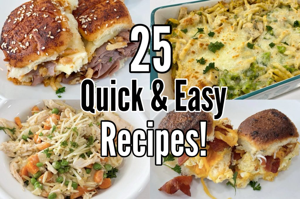 25 Quick and Easy Recipes - Julia Pacheco