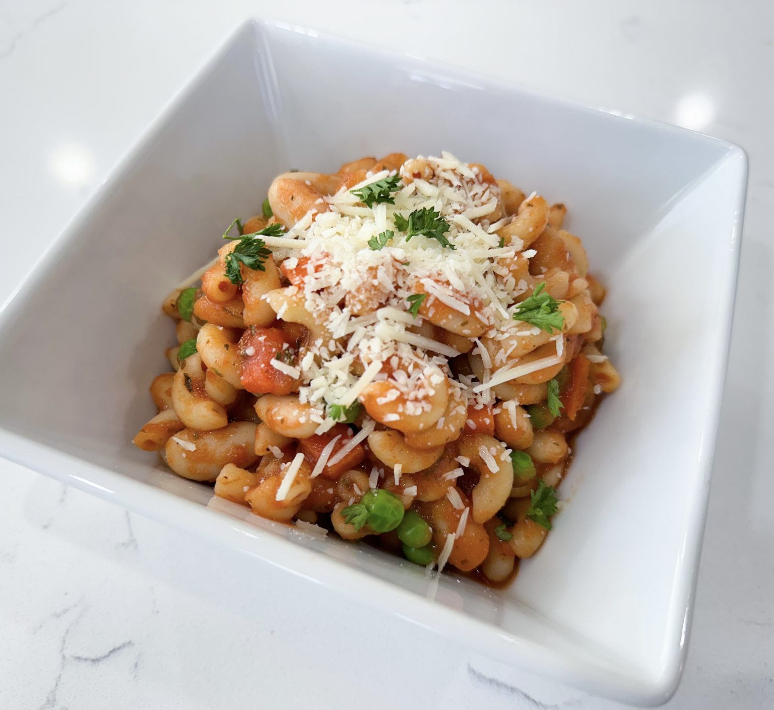 Pasta with Beans $5 Dinner - Julia Pacheco