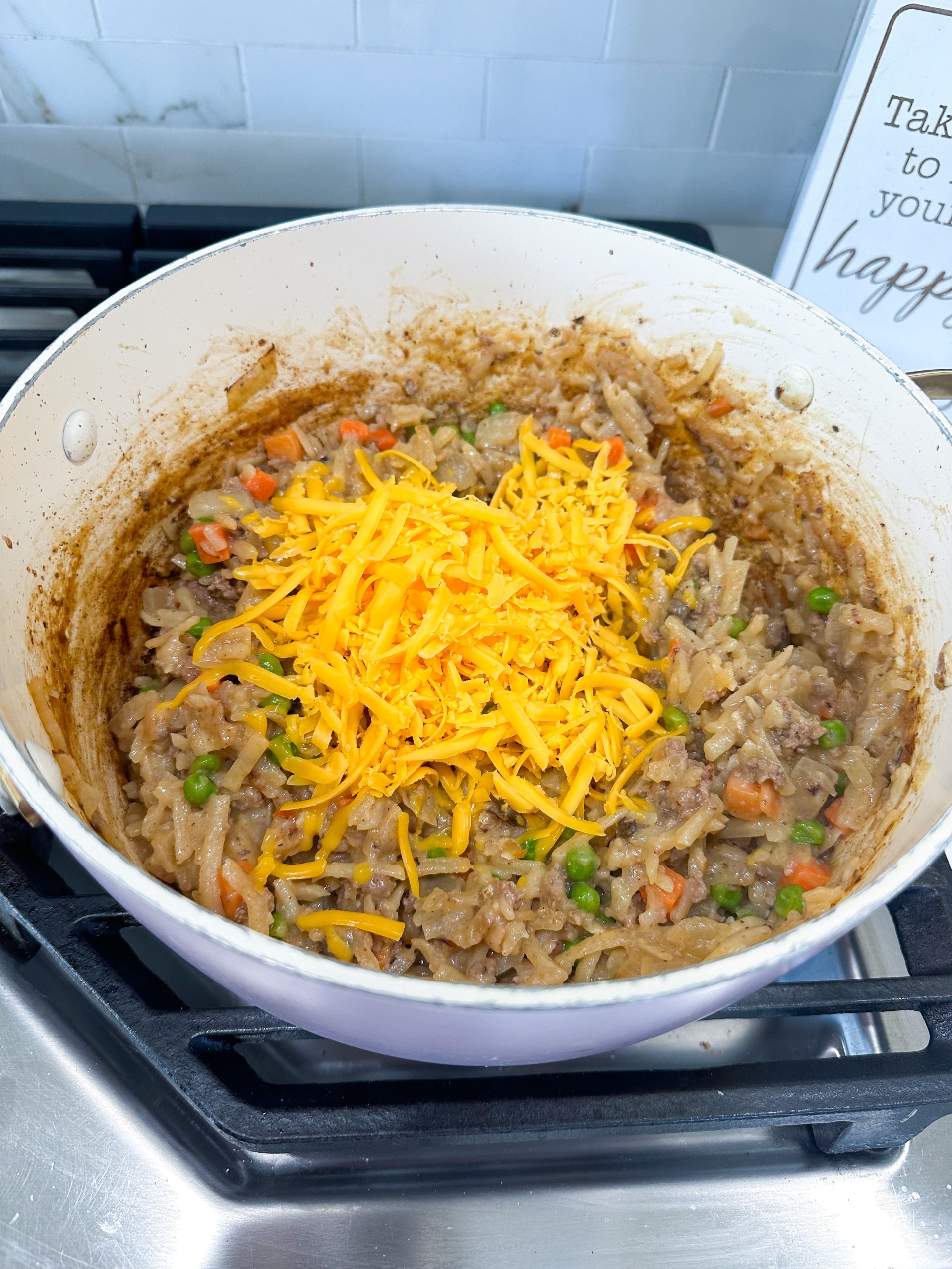 Cheeseburger Hash Brown Casserole - Julia Pacheco