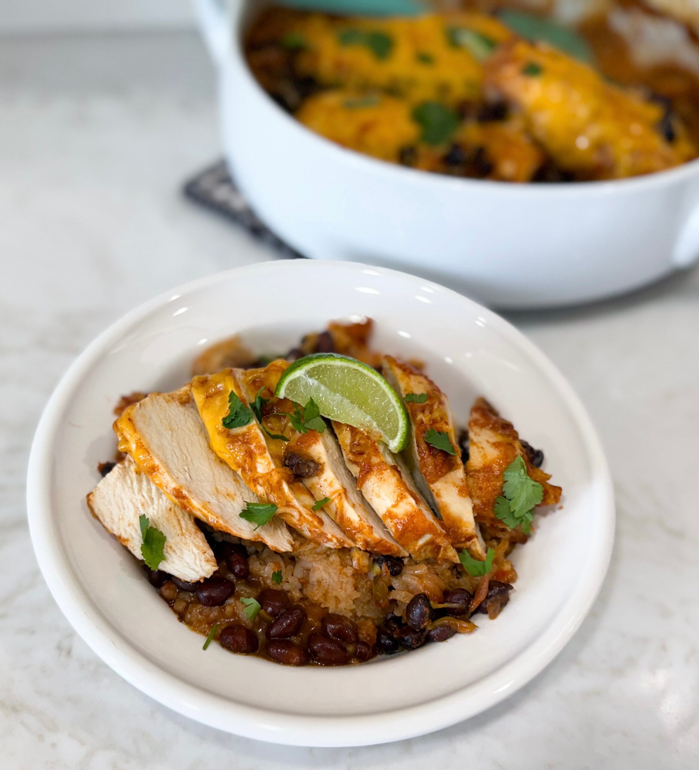 Chicken Black Bean and Rice Casserole - Julia Pacheco