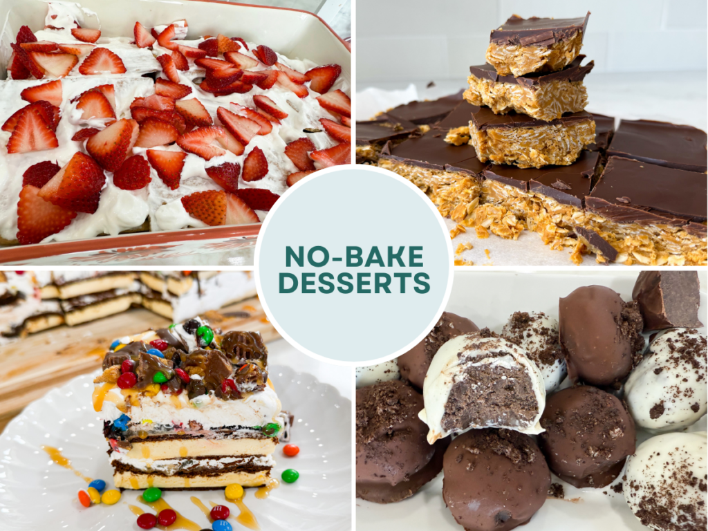 3 Ingredient Desserts - No Bake Desserts - Julia Pacheco