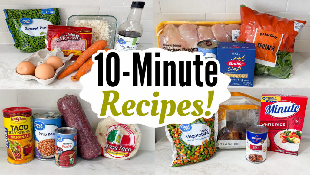 STOP Cooking for Hours! These 5 Dinners Are Ready in Just 10 Minutes ...