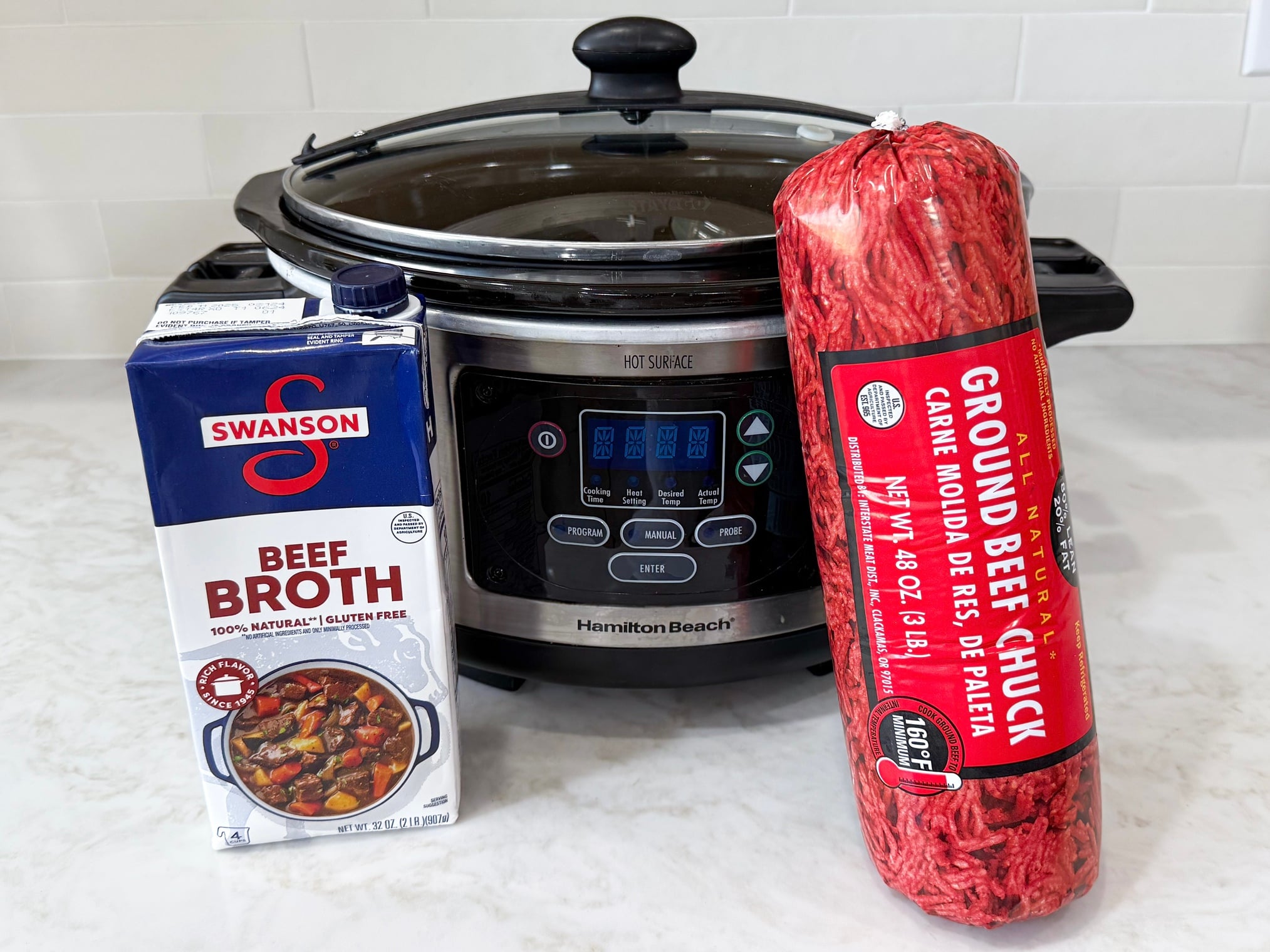 Slow Cooker Ground Beef - Julia Pacheco