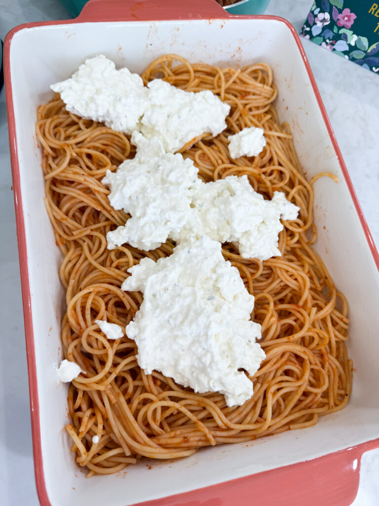 Easy Baked Million Dollar Spaghetti - Julia Pacheco
